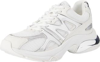 Michael Kors 43H3KIFS4D-898 KIT Trainer Extreme Donna, Optic White/Silver EU 39.5