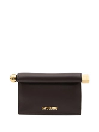 Jacquemus petite pochette Rond Carré - Marron