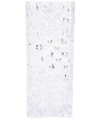 Pols Potten Vase aus Reliefglas (34x16cm) - Nude