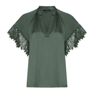 Bruuns Bazaar Korthalsia BB Winy Bluse - - Blouses & Shirts - Damen - Gr&uuml;n - S