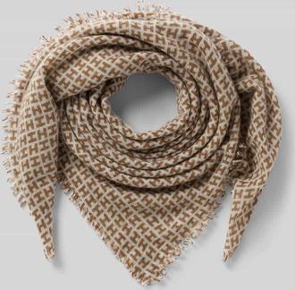 Hemisphere Schal aus Kaschmir im Allover-Look
