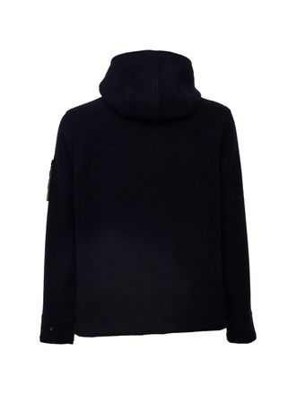 Stone Island Heavy Melton Jacket - Navy