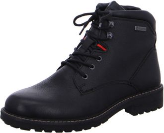 Ara Herren Frederik-GTX Schnür Boot, Black, 39 EU