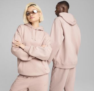 Puma Essentials Elevated Hoodie Unisex, Kleidung, Rosa, L