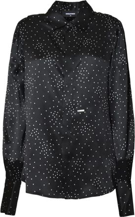 Dsquared2 chemise à étoiles imprimées - Noir