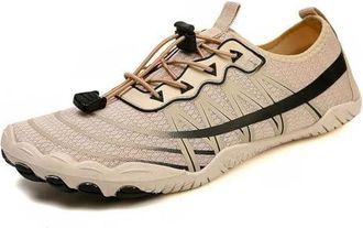 Generic YUJIEBB Chaussures de plage antid&eacute;rapantes pour homme avec 5 doigts, beige, 39 2/3 EU