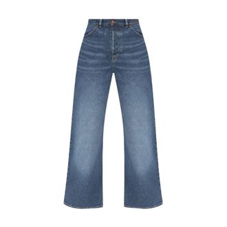Chlo&eacute; Wide Leg Jeans - - Jeans - Damen - Blau - W26