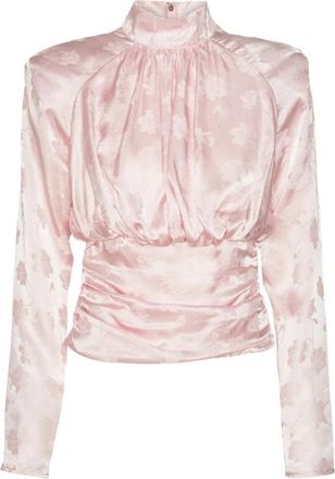 Rotate Rotate Birger Christensen, Femme, Blouses et Chemises, Rose, Taille: 38 FR Hauts