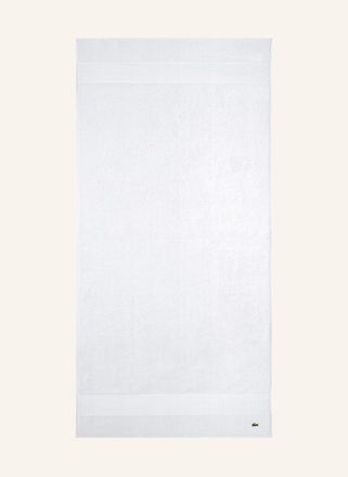Lacoste Duschtuch Llecroco weiss