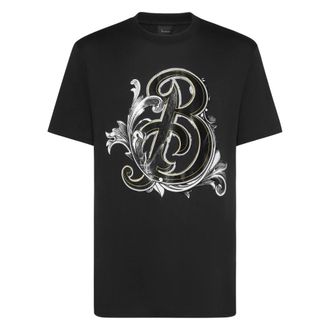 Billionaire Boys Club Homme, Tops, Noir, Taille: 5XL T-Shirt Col Rond Logo Lettrage
