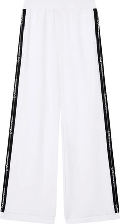 Emporio Armani Emporio Armani Ea7, Femme, Pantalons, Blanc, Taille: 40 FR Pantalon en jersey coton-modal