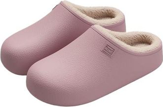 Generic Pantoufles imperm&eacute;ables doubl&eacute;es en polaire chaude pour lhiver int&eacute;rieur ou ext&eacute;rieur, violet, 42 1/3 EU