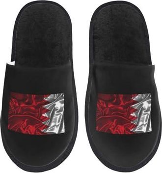 Generic Confortable Pantoufles Drapeau de style soie Chaussures L&eacute;g&egrave;re Chaussons Homme pour Maison Femme Ext&eacute;rieur M