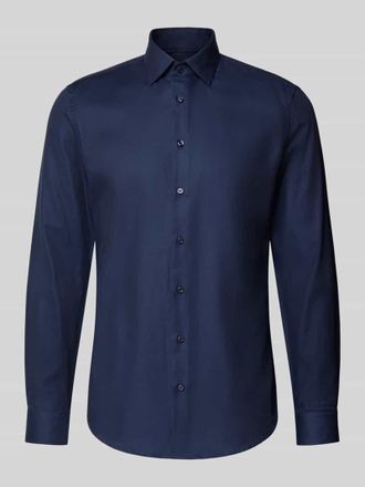 Jake*s Slim Fit Businesshemd aus reiner Baumwolle