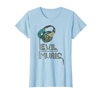 The Awesome Corner Shop Evil Music Studio Kopfh&ouml;rer T-Shirt