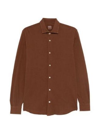Fedeli Fedeli | Shirt Robert Ml Superlight Piquet Fr - 50