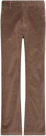 Calvin Klein Baumwollhose in Braun