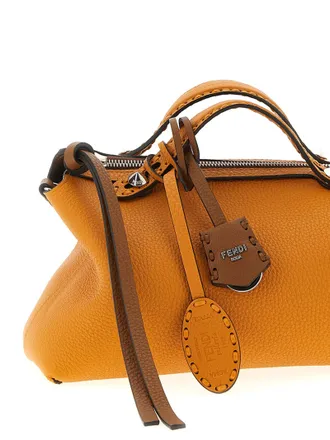 Fendi By The Way Selleria Top Handle Bag - Brown