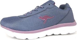 Kangaroos Unisex KN-Nami Sneaker, Grisaille/Grape, 36 EU