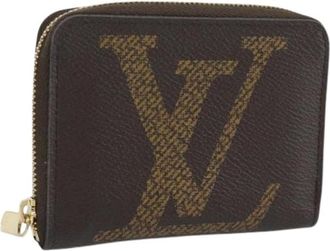 Louis Vuitton Porte-monnaie doccasion - Femme - Pre-owned - Brun - Taille: ONE Size