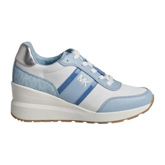 Michael Kors Mabel Canvas Trainer - - Shoes - Damen - Blau - 35 1/2 EU