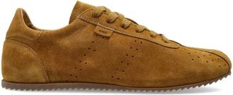 Ami Femme, Chaussures, Brun, Taille: 37 EU Soft Suede Low-top Baskets