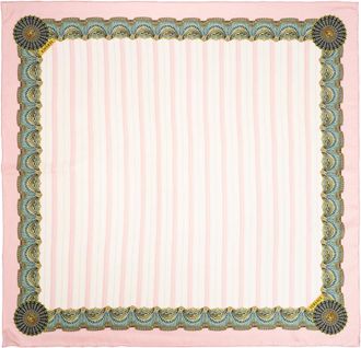 Versace The Encore Silk Scarf - - Accessories - unisex - Rosa - ONE SIZE