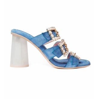 Ras Blaue Amalfi Sandalen - - Shoes - Damen - Blau - 35 EU