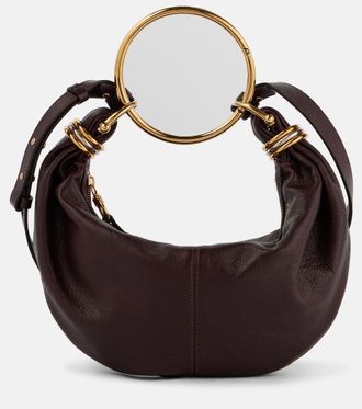 Chloé Chloé Sac Bracelet Small en cuir