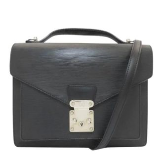 Louis Vuitton Sac &agrave; main Pre-owned Monceau 28 - Femme - Pre-owned - Noir - Taille: ONE Size
