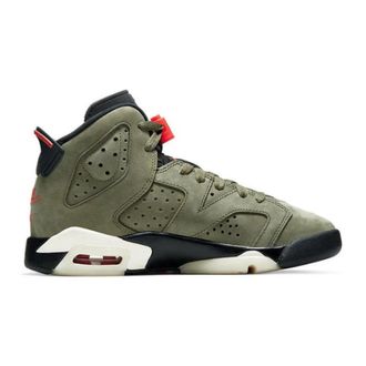 Nike Jordan Homme, Chaussures, Vert, Taille: 44 1/2 EU Air Jordan 6 Retro SP Uomo Verde