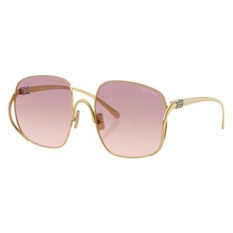 Miu Miu MU A57S Sonnenbrille - - Accessories - Damen - Gelb - 57 MM