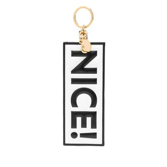 Moschino Slogan-print Keyring