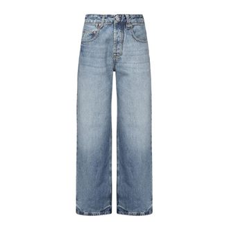 Jacquemus Femme, Jeans, Bleu, Taille: W25 Jean Jambe Large Bleu Tabac