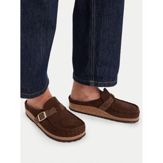 Birkenstock Pantoletten Birkenstock Buckley Braided 1031435 Braun