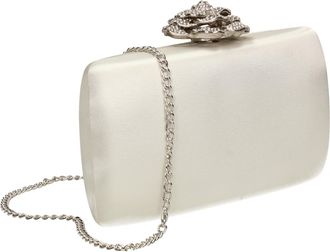Swankyswans Damen Rosie Clutch-Tasche, elfenbeinfarben