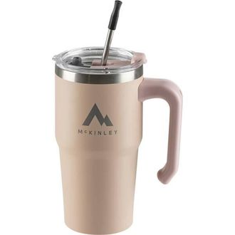 McKinley Trinkbeh&auml;lter Becher Thermo 0,6L Strohhalm