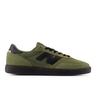 New Balance Unisexe NB Numeric 440 V2 en Vert/Noir, Suède/Mesh, Taille 40.5 Large