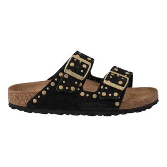 Birkenstock Femme, Chaussures, Noir, Taille: 36 EU Arizona Rivet Border Narrow Fit