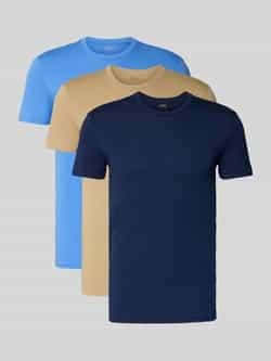 Ralph Lauren Slim Fit T-Shirt aus reiner Baumwolle im 3er-Pack