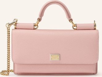 Dolce & Gabbana Umh&auml;ngetasche Miss Sicily Mini rosa