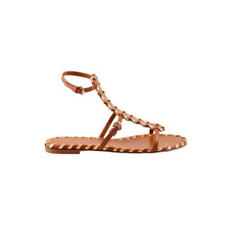 Gianvito Rossi Flat Sandalen - - Shoes - Damen - Braun - 37 1/2 EU