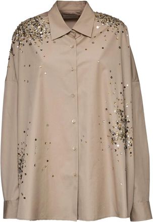 Dries Van Noten Femme, Blouses et Chemises, Beige, Taille: 40 FR Chemises