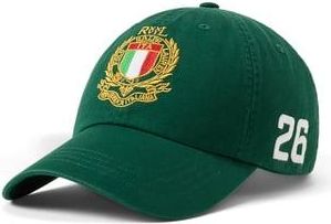 Polo Ralph Lauren Casquette &agrave; logo brod&eacute; en coton