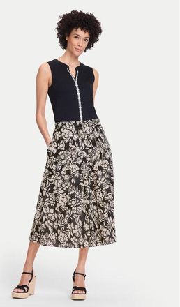 Olsen Trapezf&ouml;rmiger Rock 16001506 Schwarz Regular Fit