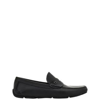 Ferragamo Homme, Chaussures, Noir, Taille: 43 EU Chaussures Plates