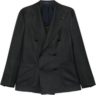 Tagliatore Homme, Vestes, Bleu, Taille: 2XL Pino Lerario Blazer