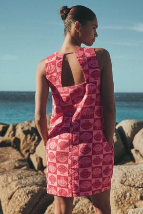 Next Minikleid Etui-Minikleid mit eckigem Ausschnitt, Kurzgr&ouml;&szlig;e (1-tlg)