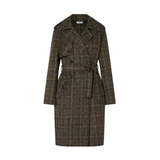 Liu Jo Femme, Manteaux, Brun, Taille: 36 FR Trench Coat