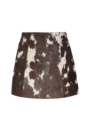 Faina Rock Frauen Offwhite Braun